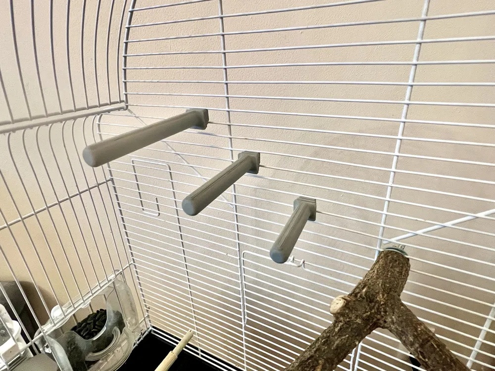 Bird Cage - Classic Perch - Free 3D Print Model - MakerWorld