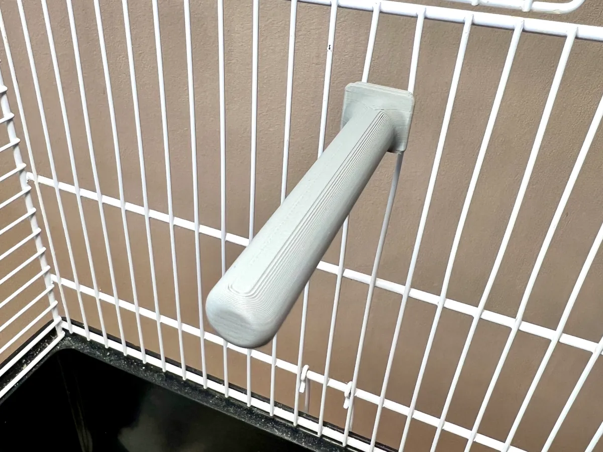 Bird Cage - Classic Perch - Free 3D Print Model - MakerWorld