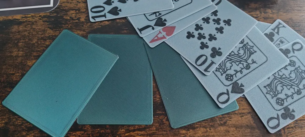 playing cards 24 pieces 9 to ace by Tomasz MakerWorld: Download Free 3D ...