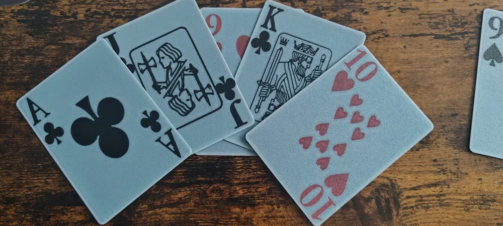 playing cards 24 pieces 9 to ace by Tomasz MakerWorld: Download Free 3D ...