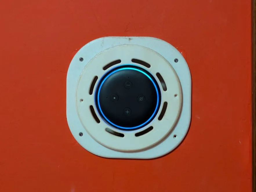 Recessed Echo Dot - Free 3D Print Model - MakerWorld