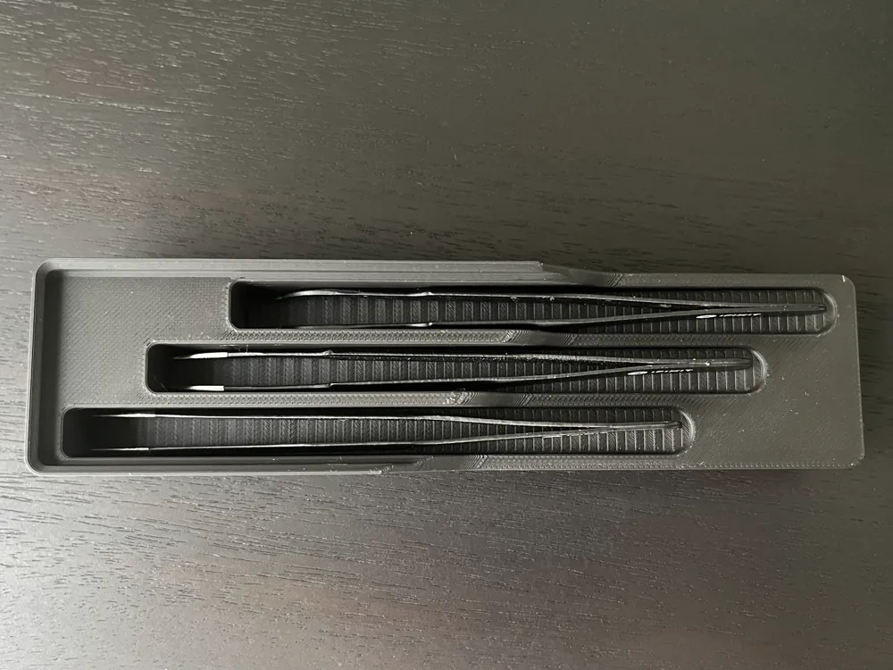 iFixit Precision Tweezers Set Gridfinity Organizer by JT_311 - MakerWorld