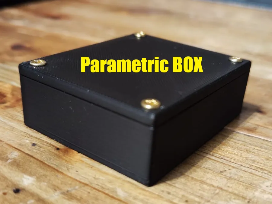 Fully parametric box (optional holes) - Free 3D Print Model - MakerWorld