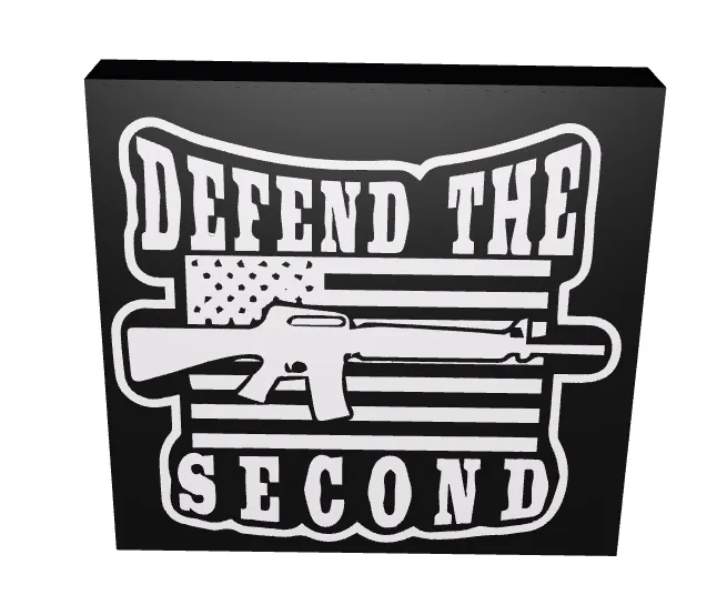 2nd Amendment Lightbox by Dream - MakerWorld