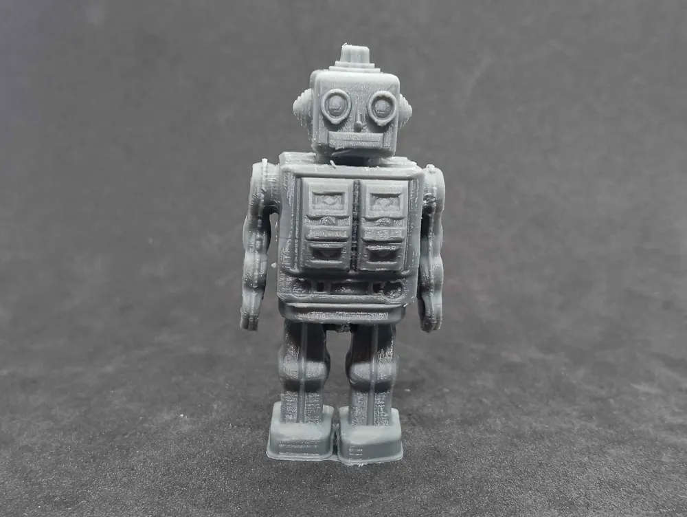 Retro Mecha Figure: Classic Robot Toy Collectible - Free 3D Print Model ...