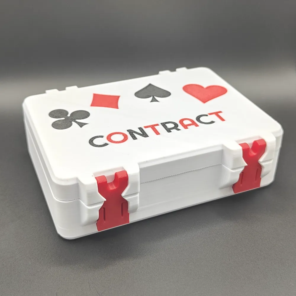 Contract Card Box - SnapLock Remixed by mteomarch - MakerWorld