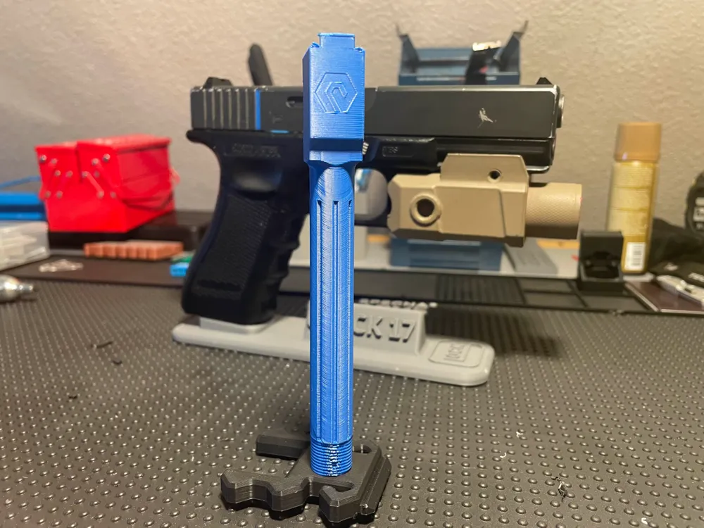14mm ccw threaded outer barel for airsoft glock 17 by EbbeBTWMakerWorld ...