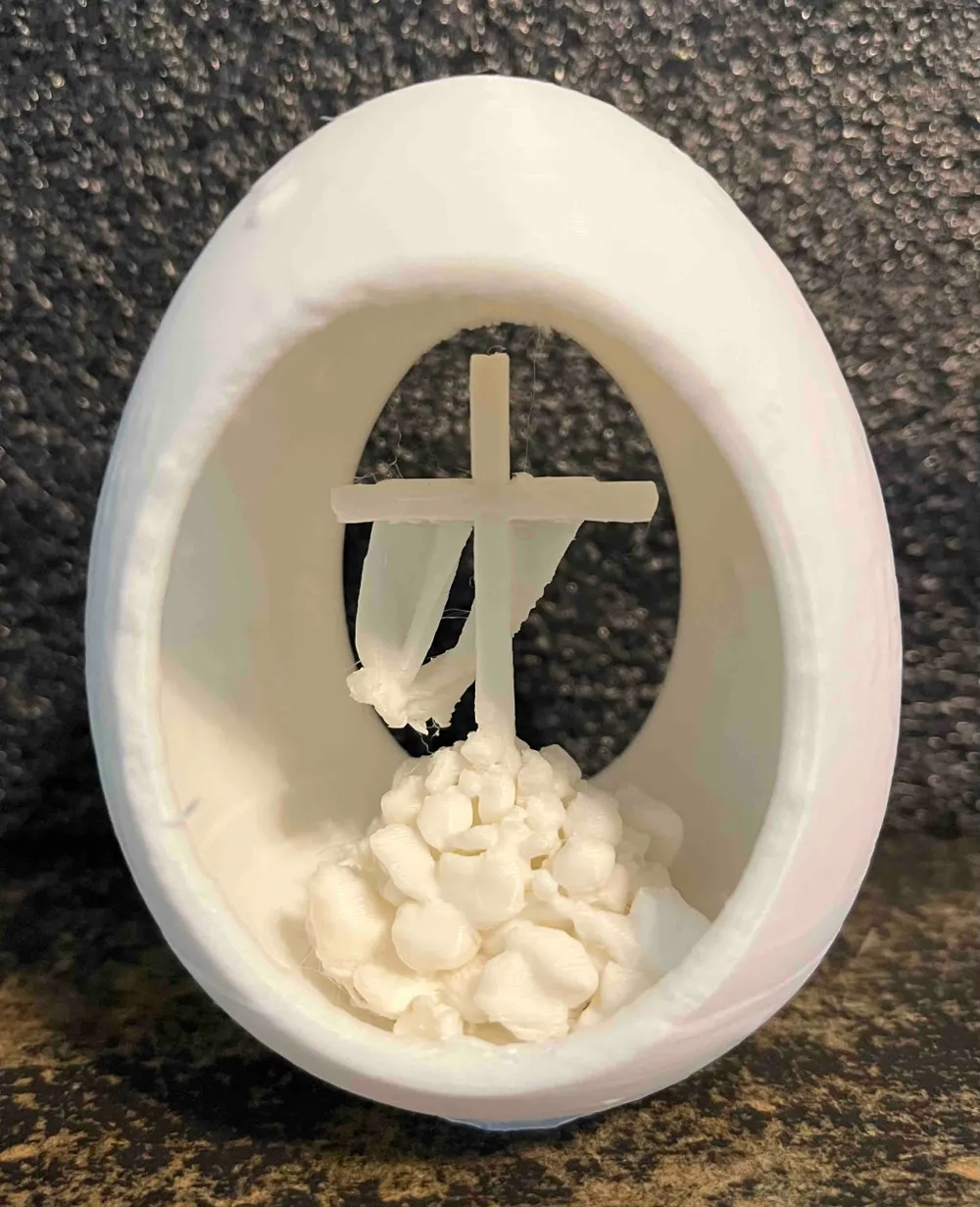 The New Cross Easter Egg by kimaul - MakerWorld