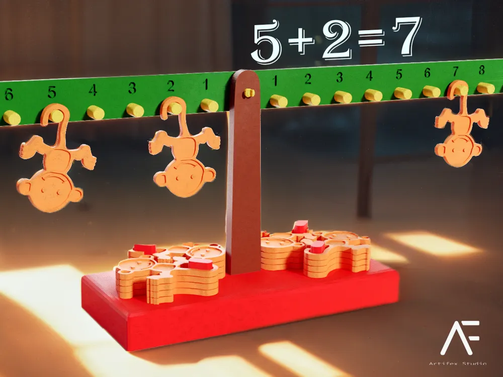 Smart Math|Smart Balance Scale by artifexstudio MakerWorld: Download ...