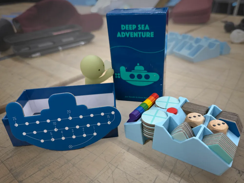 Deep Sea Adventure Organizer Insert by Cobre Creates MakerWorld ...