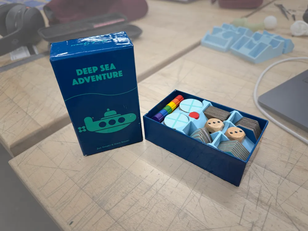 Deep Sea Adventure Organizer Insert - Free 3D Print Model - MakerWorld