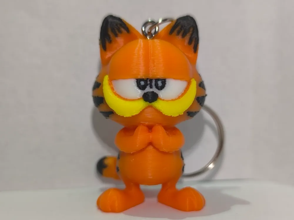 Garfield - keychain by Frontx MakerWorld: Download Free 3D Models