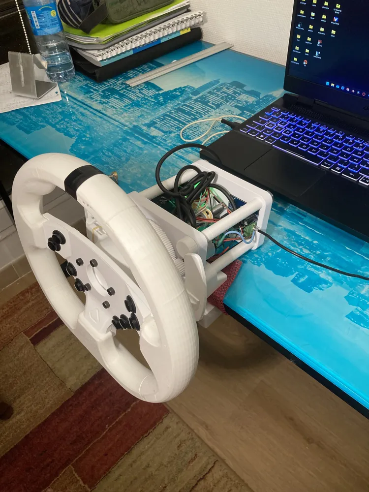 Steering Wheel - DIY - Free 3D Print Model - MakerWorld