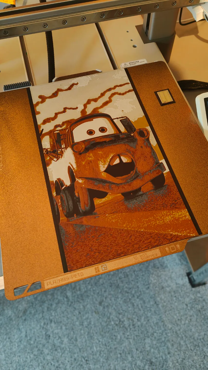 Disney Pixar Cars Hook - HueForge by Robert Print MakerWorld: Download ...