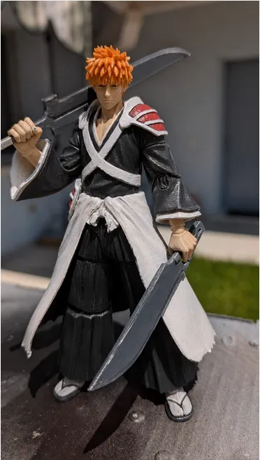 Statue Fan Art Ichigo | Inspirée de Bleach - Modèle d'Impression 3D ...