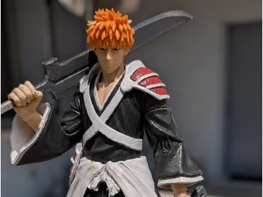 Statue Fan Art Ichigo | Inspirée de Bleach - Modèle d'Impression 3D ...
