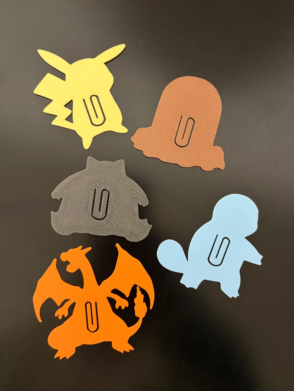 Pokémon Bookmark Set – Bookmark Clips - Free 3D Print Model - MakerWorld
