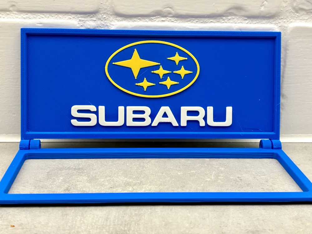 Lid – Subaru Inspired Toolbox Desk Pen Holder - Free 3D Print Model ...
