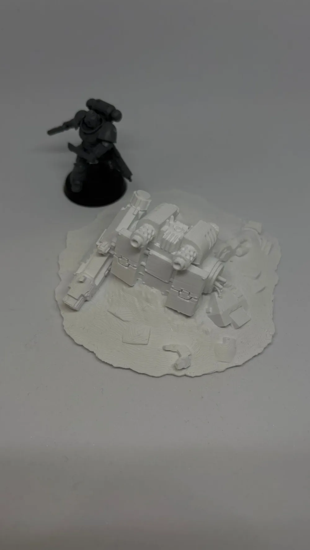 Dreadnought Wreck Terrain for Wargaming by Noelf MakerWorld: Download ...