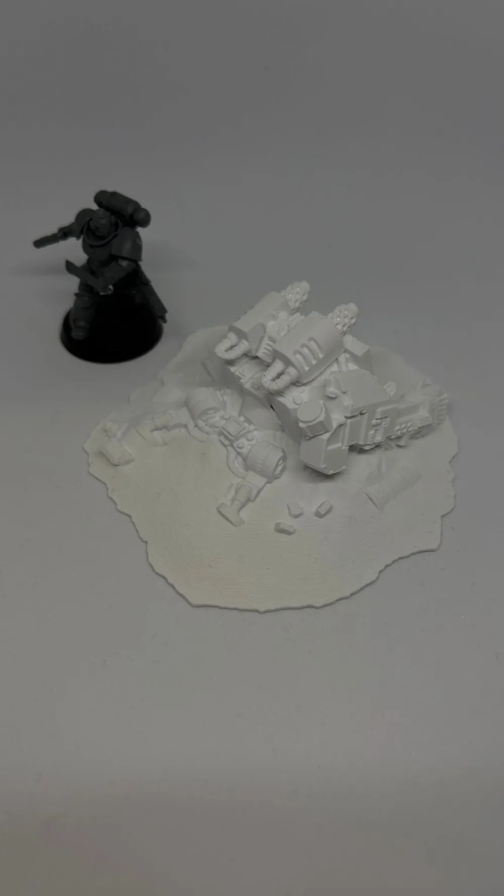 Dreadnought Wreck Terrain for Wargaming by Noelf MakerWorld: Download ...