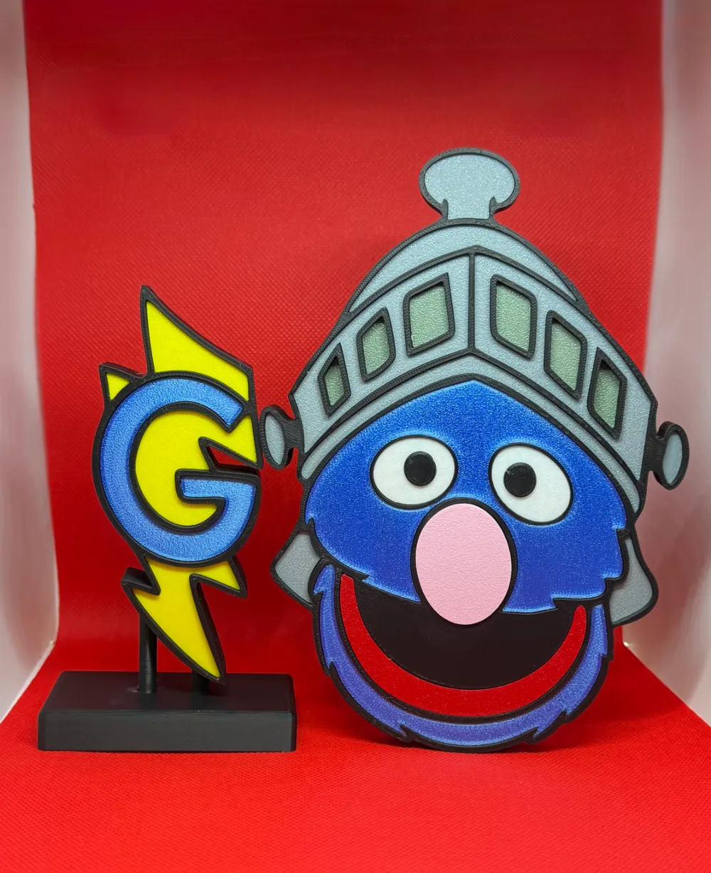 Super Grover Decoration by ItsBryy3D MakerWorld: Download Free 3D Models