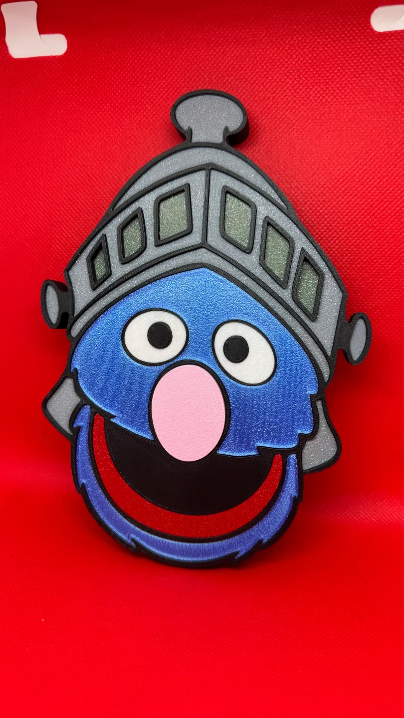 Super Grover Decoration by ItsBryy3D MakerWorld: Download Free 3D Models