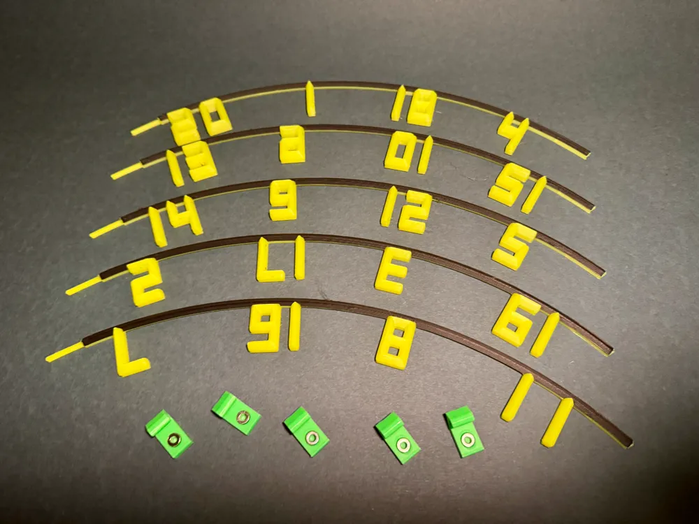 DARTS DARTBOARD NUMBER RING V2 by cforms MakerWorld: Download Free 3D ...