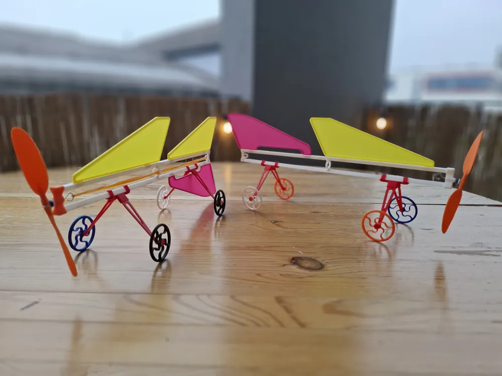 Wind-up Prop-car "Zephir" by Arty_SC MakerWorld: Download Free 3D Models