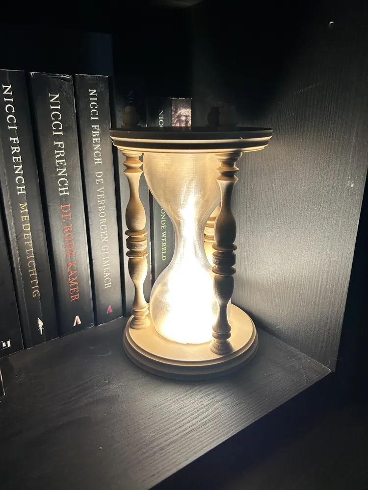 Hourglass LED Light Bambu LED 001 - Free 3D Print Model - MakerWorld