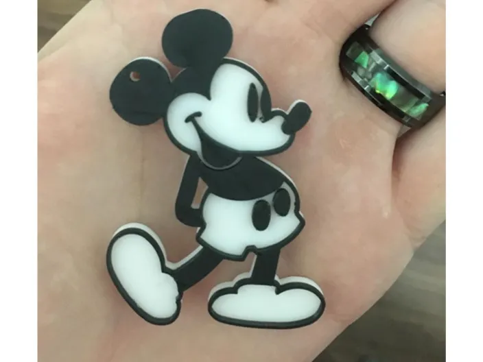 Mickey Mouse Keychain by NC-Designs - MakerWorld