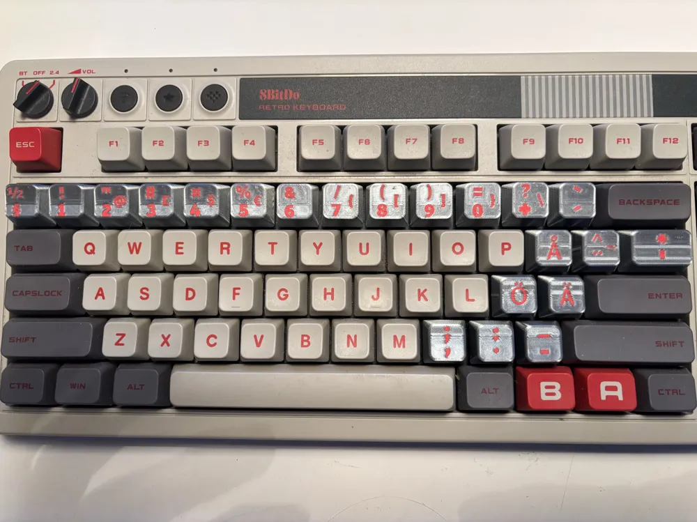 Nordic Keycaps Cherry Mx R1-R4 - Free 3D Print Model - MakerWorld