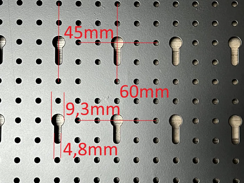 Bit Halter Tectake Lochwand – Kostenloses 3D-Druckmodell – MakerWorld