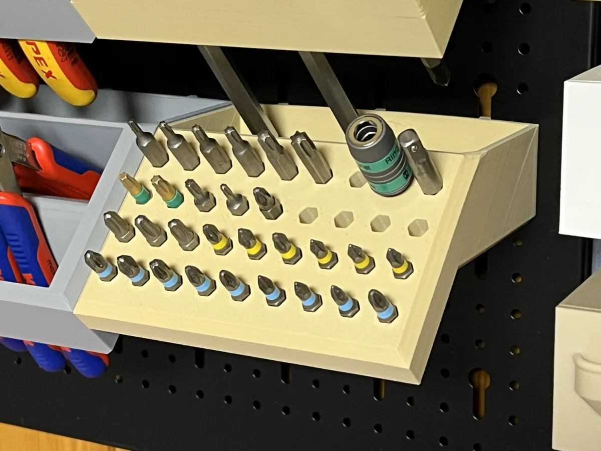 Bit Halter Tectake Lochwand – Kostenloses 3D-Druckmodell – MakerWorld
