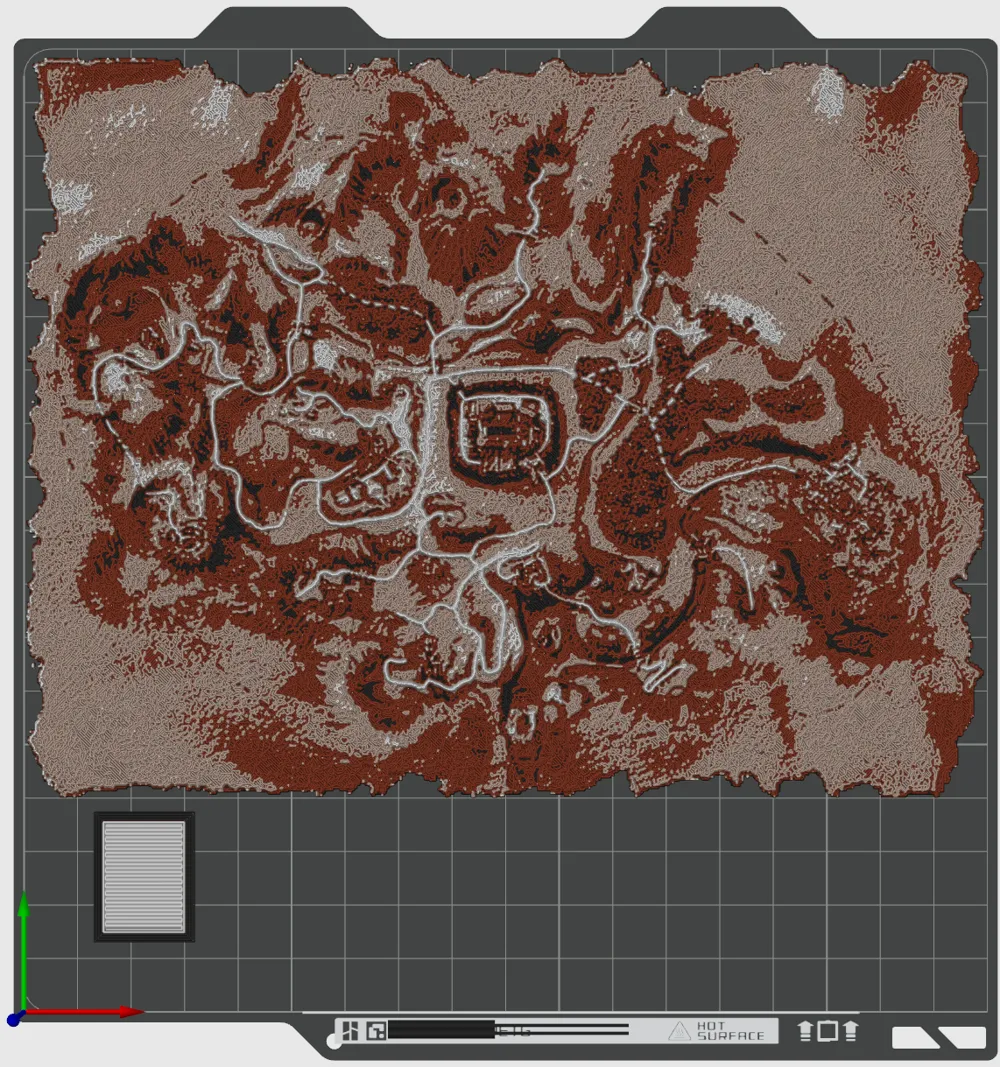 Gothic 1 Map - Hueforge by Fazole - MakerWorld