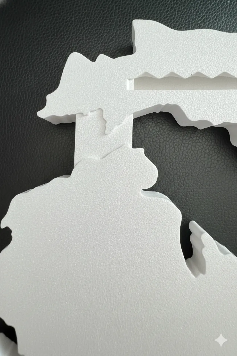 Detroit Red Wings Larger Michigan Mitten - Free 3D Print Model - MakerWorld