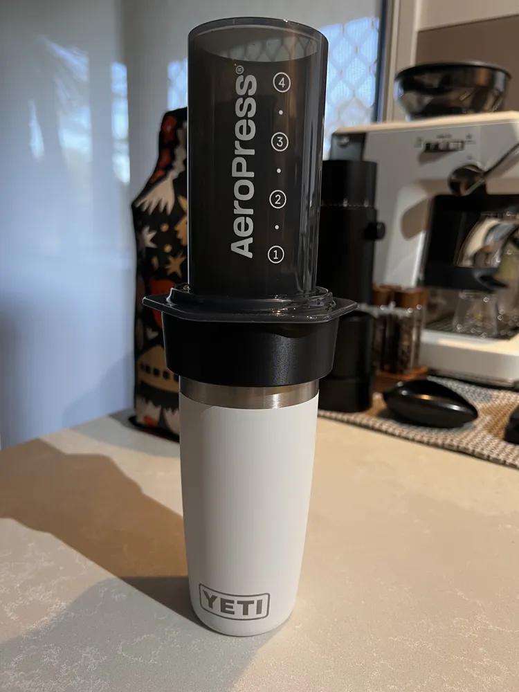 Aeropress funnel for Yeti Rambler mug - Free 3D Print Model - MakerWorld