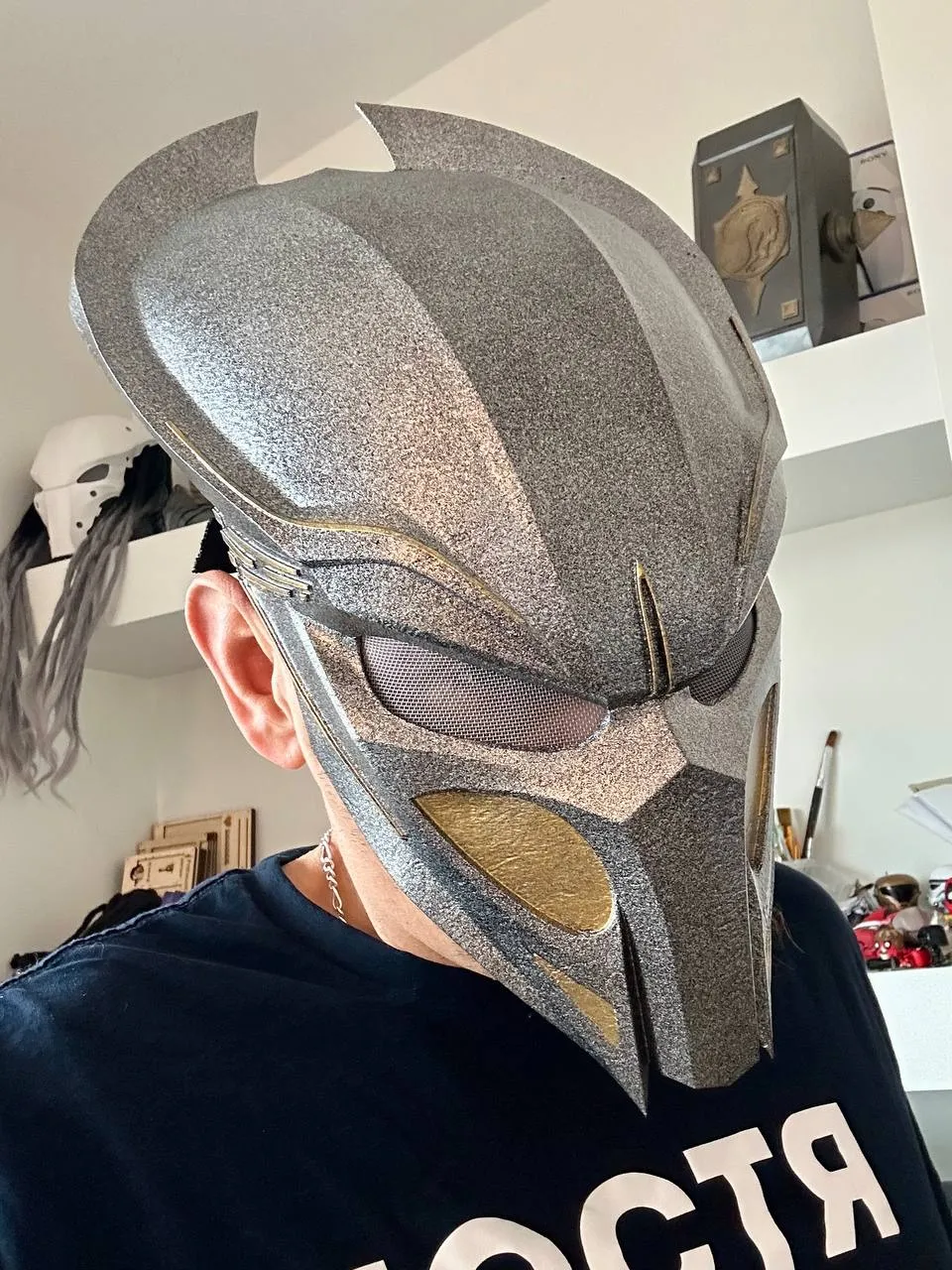 Dek V2.0 - Yautja mask - Free 3D Print Model - MakerWorld