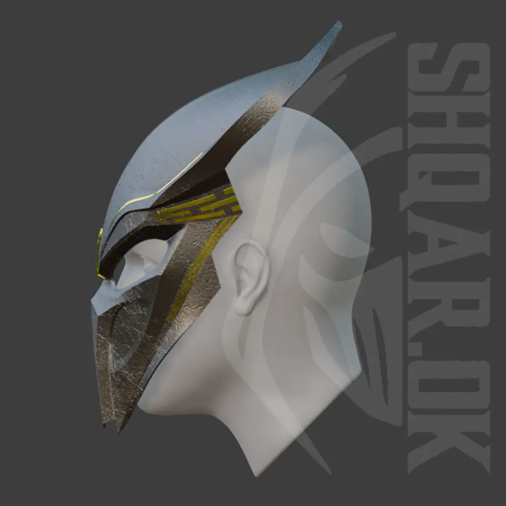 Dek V2.0 - Yautja mask - Free 3D Print Model - MakerWorld