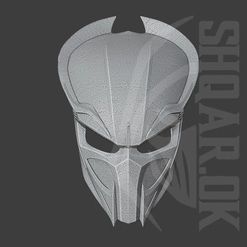 Dek V2.0 - Yautja mask - Free 3D Print Model - MakerWorld