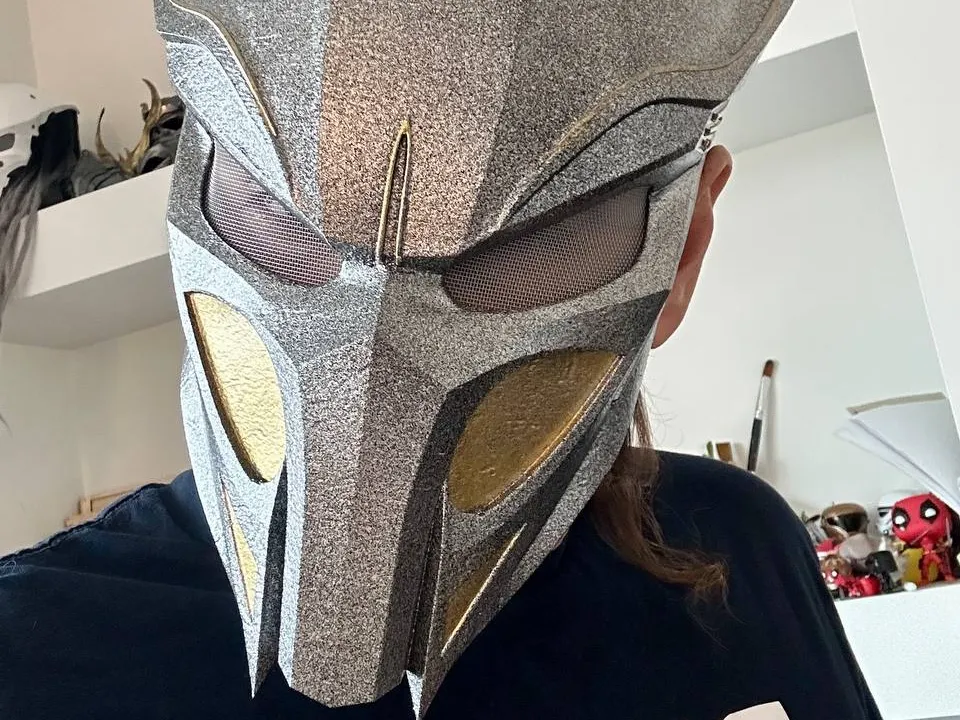 Dek V2.0 - Yautja mask - Free 3D Print Model - MakerWorld
