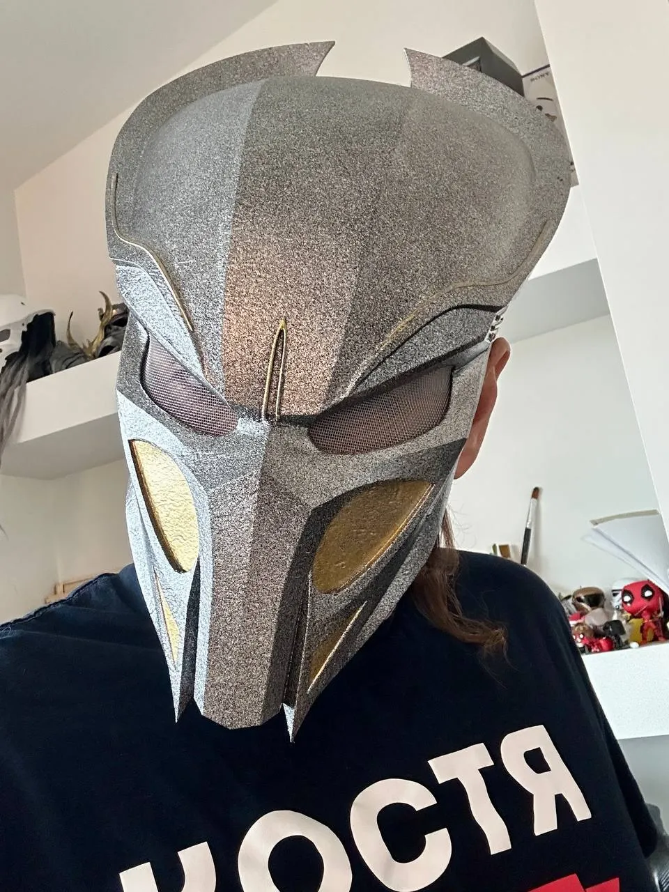 Dek V2.0 - Yautja mask - Free 3D Print Model - MakerWorld