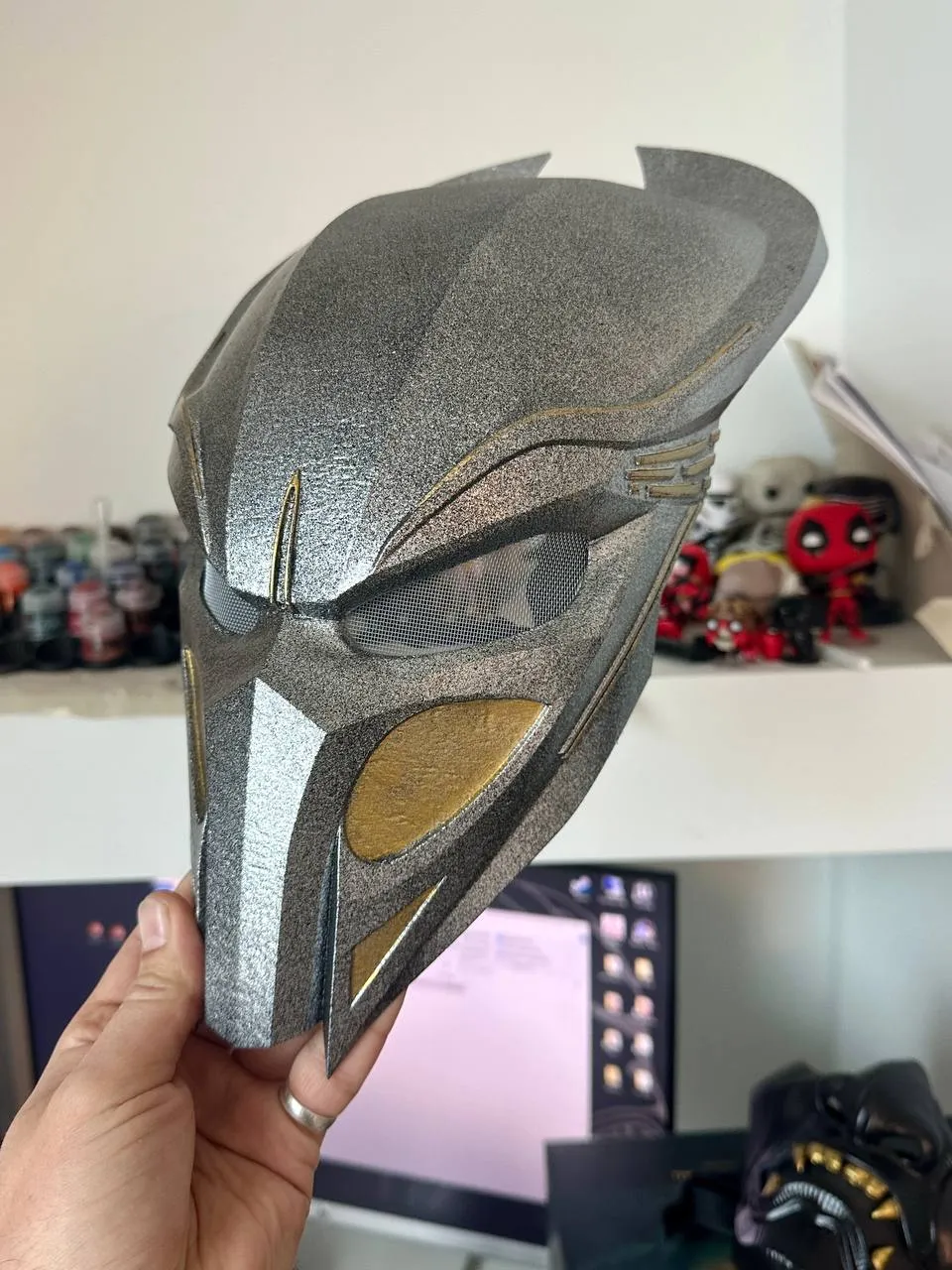 Dek V2.0 - Yautja mask - Free 3D Print Model - MakerWorld
