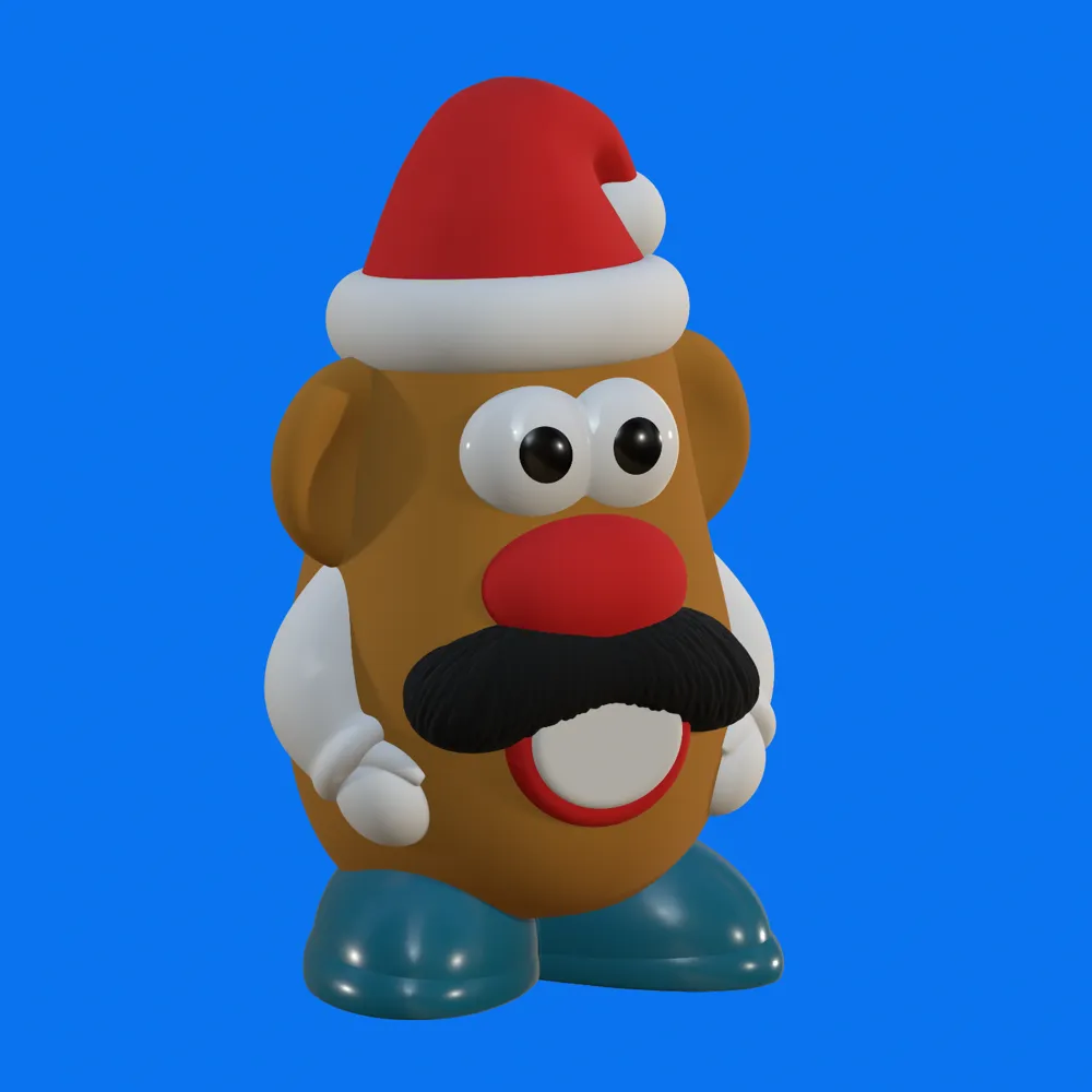 Steve Harvey (Mr. Potato Head) does Christmas by Corey - Mojee3D ...