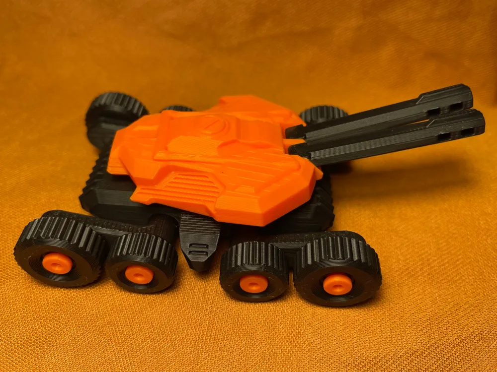 Mini Panzer Spielzeug v2 – Kostenloses 3D-Druckmodell – MakerWorld