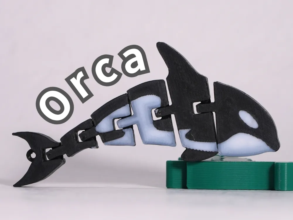 AMS articulated Orca by three ducks MakerWorld: Download Free 3D Models
