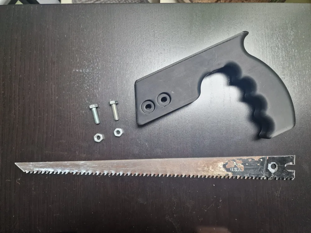 Dovetail Hand Saw Handle - Free 3D Print Model - MakerWorld