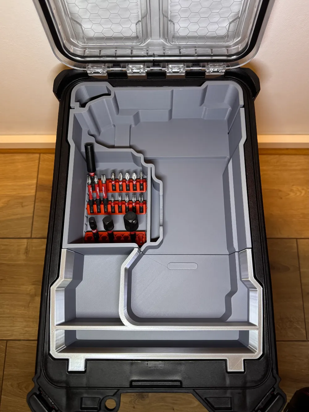 Milwaukee Packout Inlay for M18 Drill - Free 3D Print Model - MakerWorld