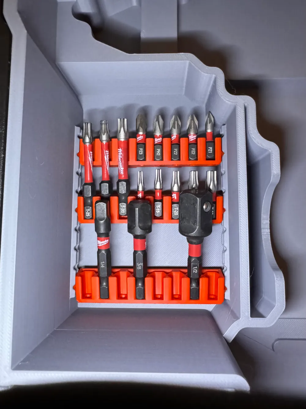 Milwaukee Packout Inlay for M18 Drill - Free 3D Print Model - MakerWorld