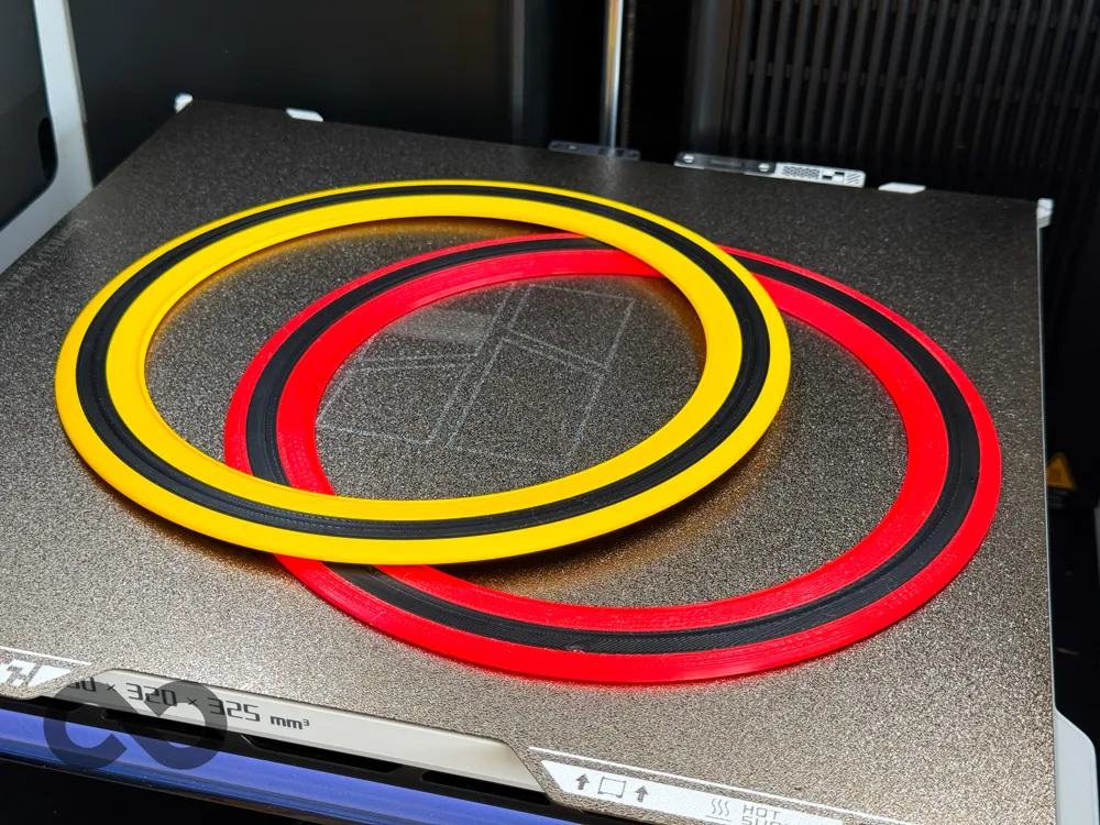 Aerodynamic Flying Ring - V3 - Faster & Smoother by Eternity Labs MakerWorld: Download Free 3D ...