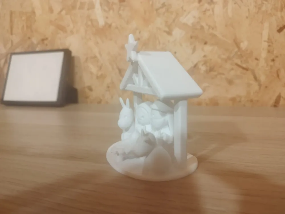 enchanting nativity scene - Free 3D Print Model - MakerWorld